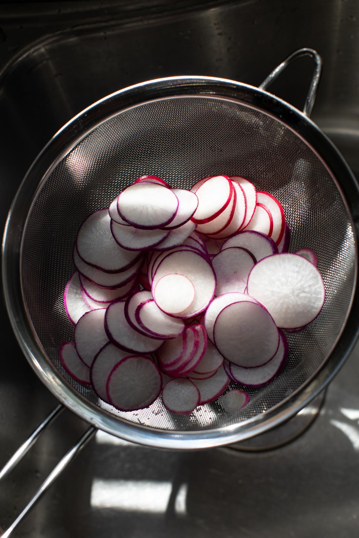 Sweet Pickled Radish - Mississippi Vegan