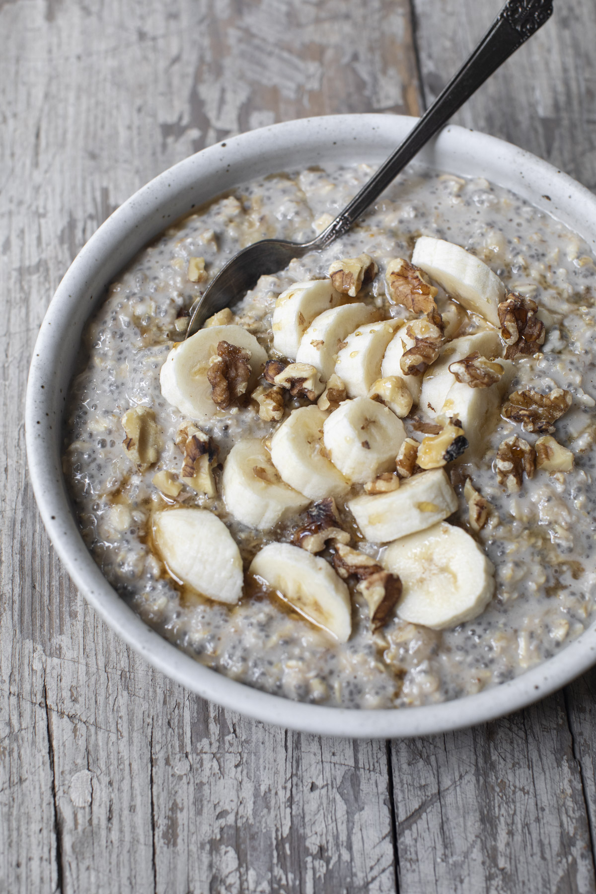 Bananas and Cream Oatmeal - Mississippi Vegan