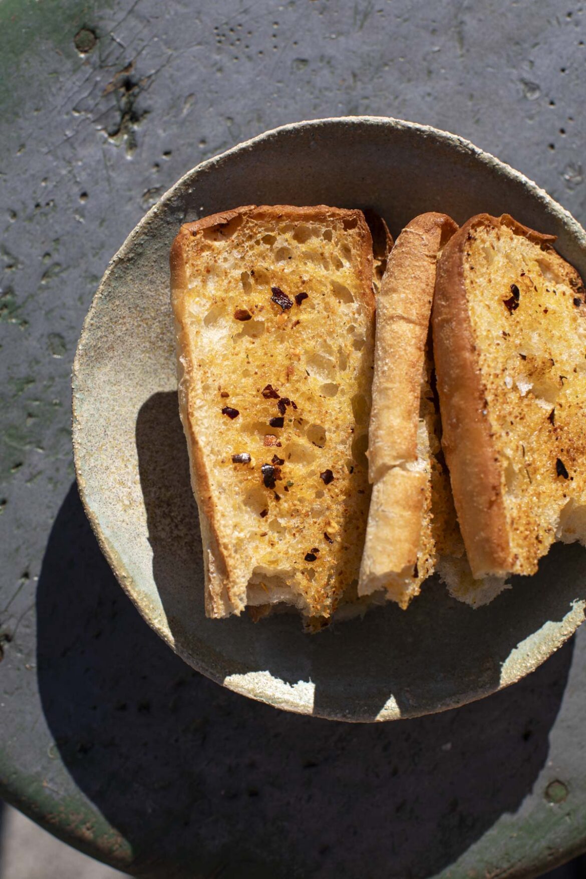 Garlic Toast - Mississippi Vegan